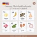 German Alphabet (30 Cards) Flashcards | German Flashcards Alphabets ...