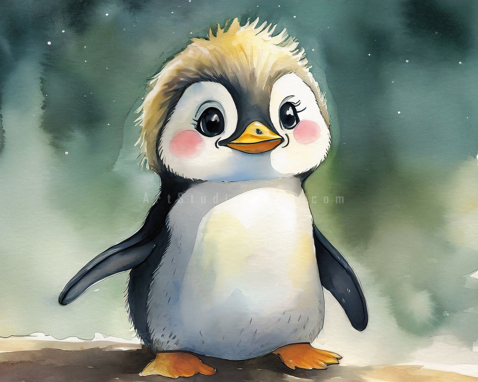 Cute Baby Animals Printable Collection Set, Children's Room Decor ...