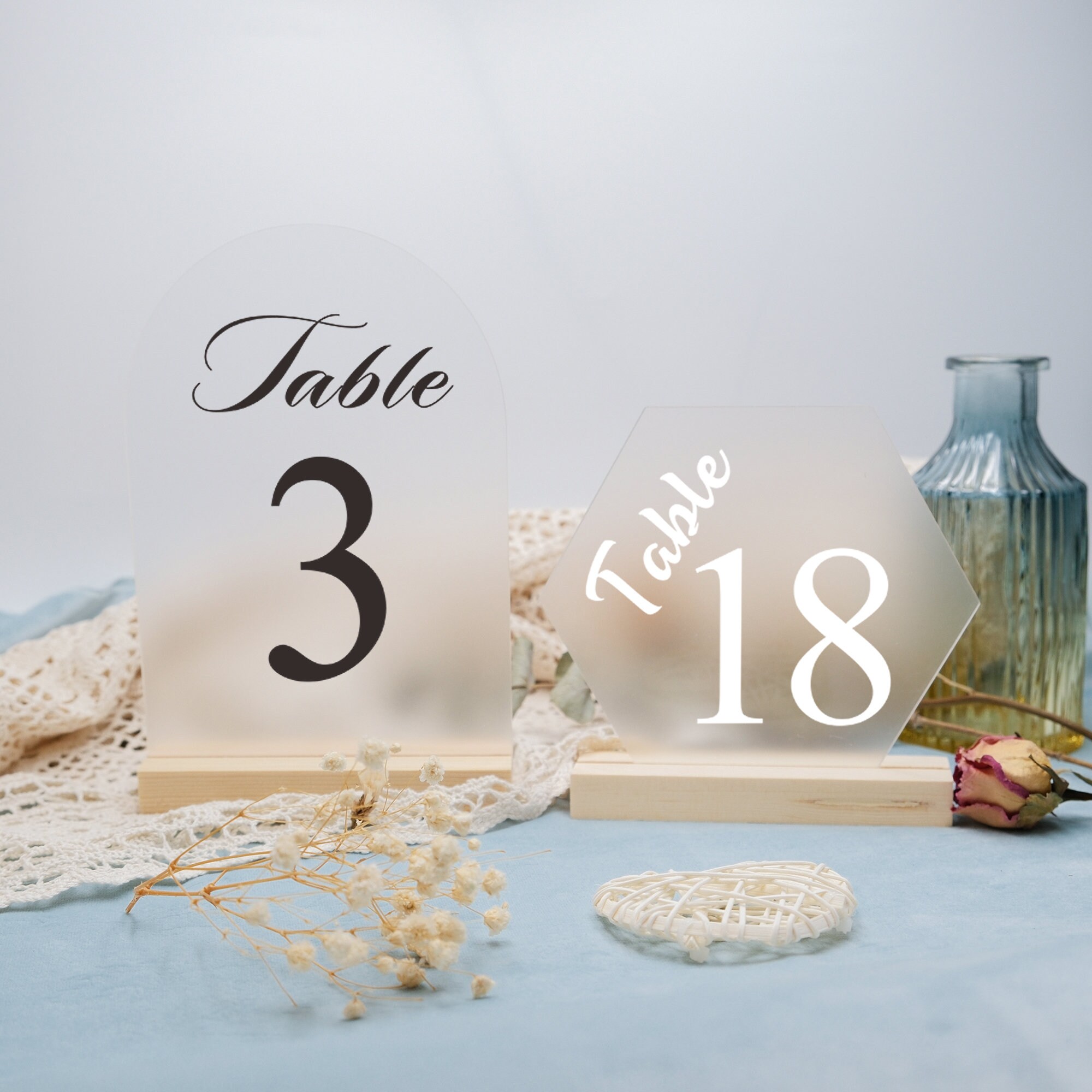 Table Numbers,acrylic Table Numbers,wedding Seating Numberunique ...