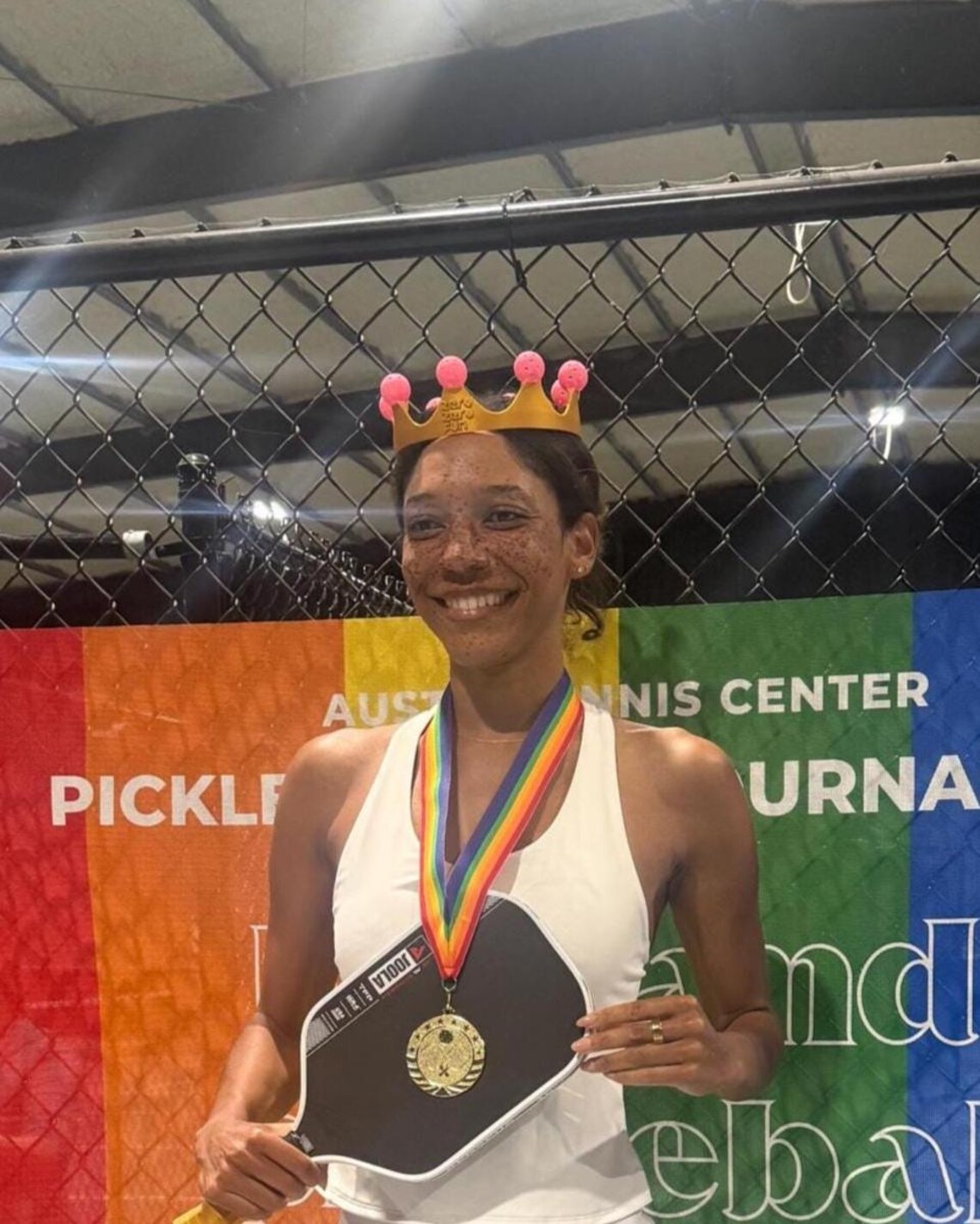 QUEEN Pink Pickleball Crown | Pickleball Trophy | for Women's League ...