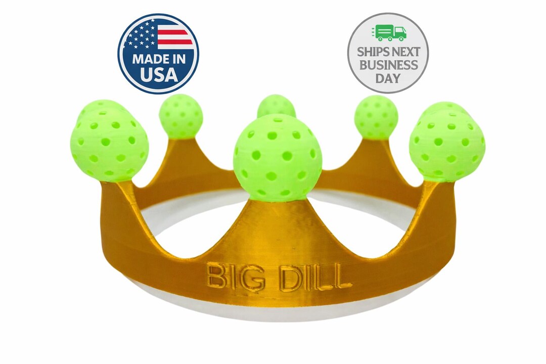 Custom Pickleball Crown – Unique Wearable Award - Etsy
