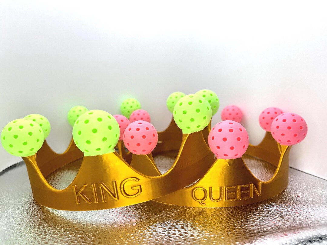 Custom Pickleball Crown – Unique Wearable Award - Etsy