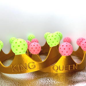 Customizable Pickleball Crown – Wearable Trophy | Funny Pickleball Gift ...