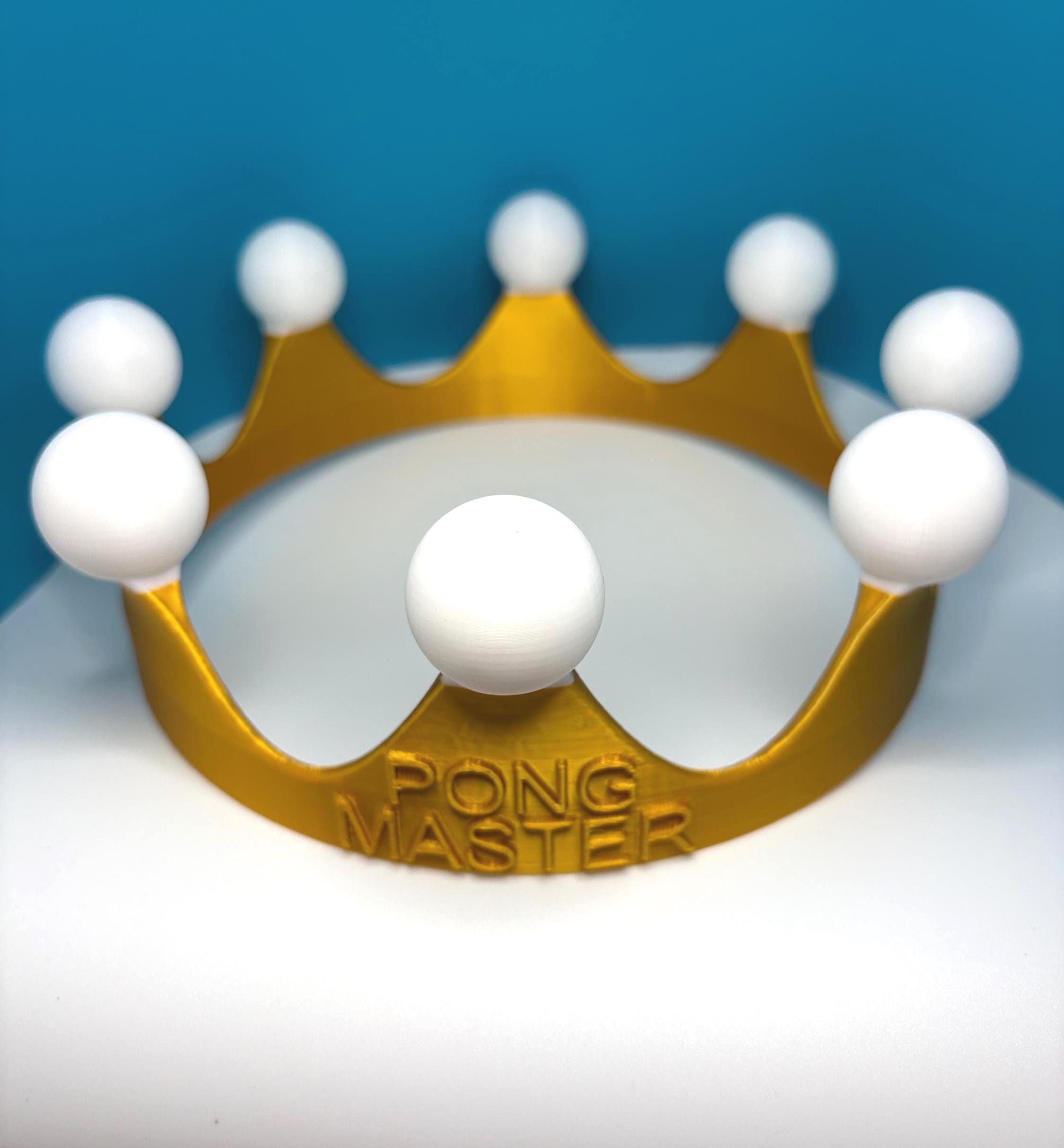 Customizable Ping Pong Crown: Wearable Table Tennis Trophy - Etsy