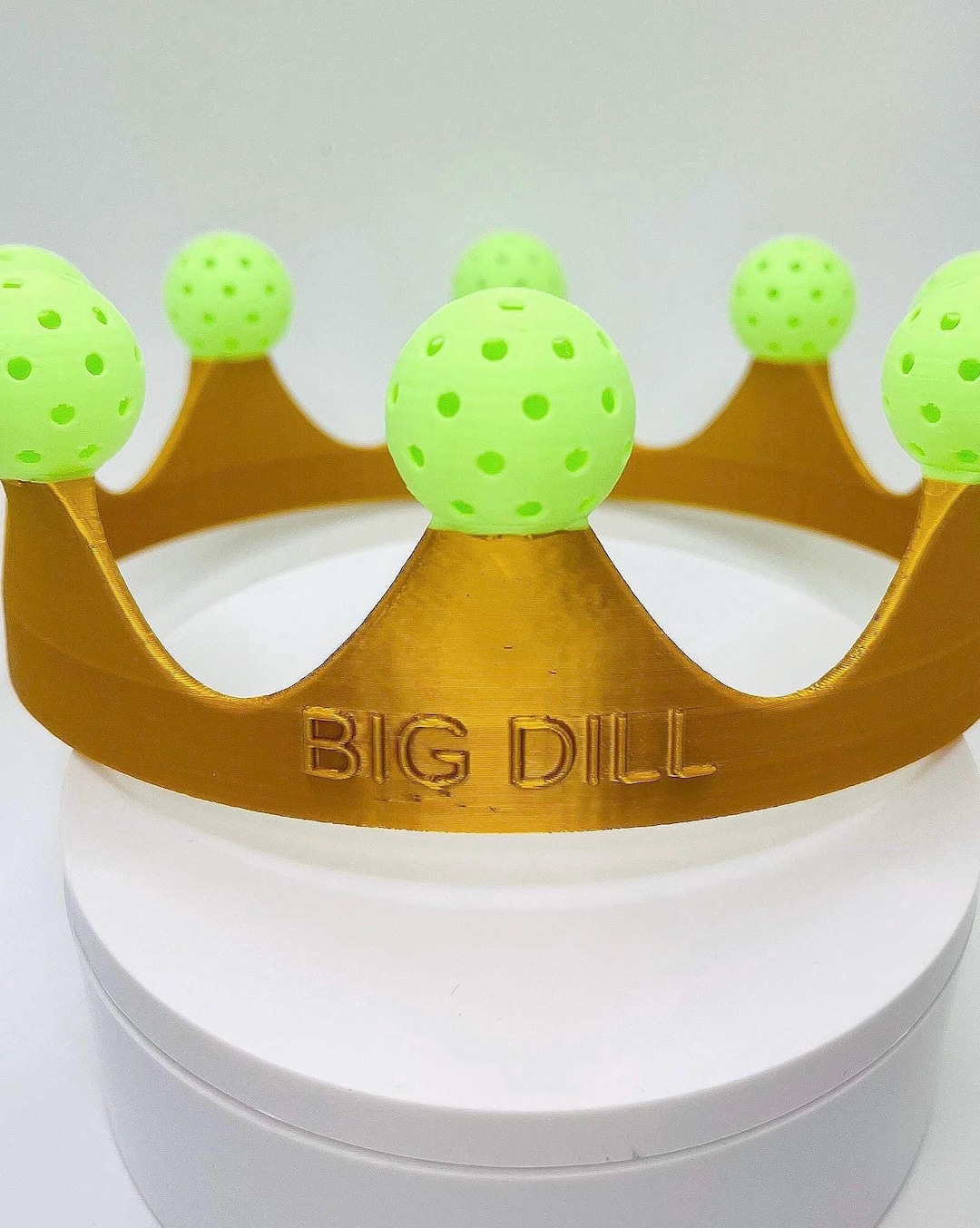 Customizable Pickleball Crown – Wearable Trophy | Funny Pickleball Gift ...