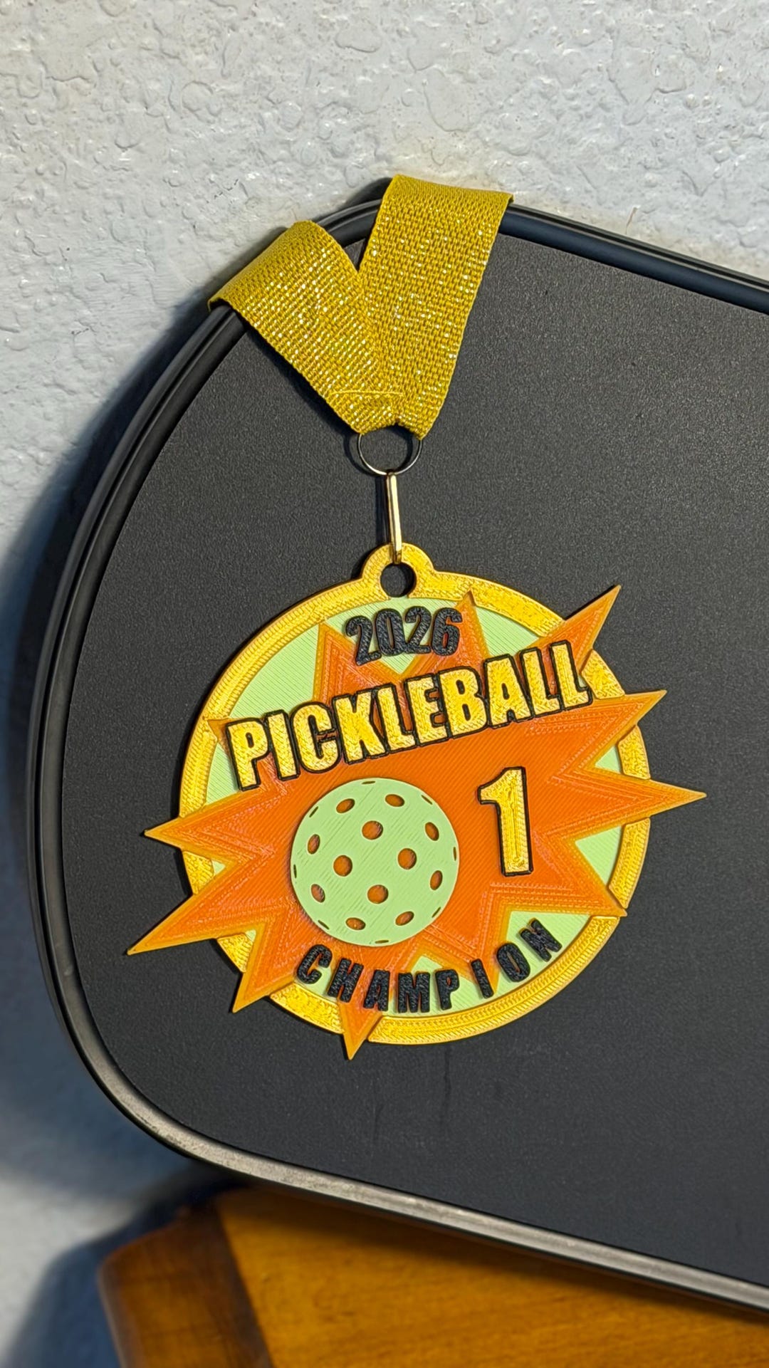 Sunburst Pickleball Medal | Pickleball Tournament Award | Prize for ...
