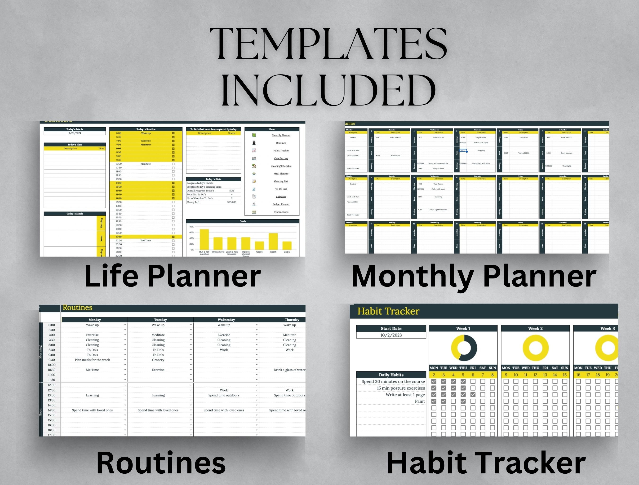 The Ultimate All-in-one Planner for Success - Etsy