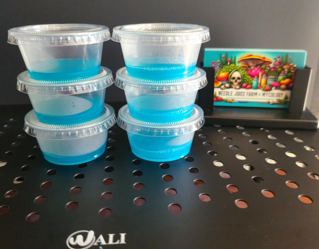 25 L.M.E. Colored Agar Cups Genetic Isolation Mushroom Cultivation - Etsy