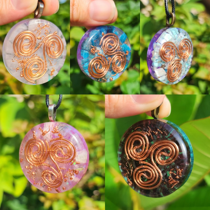 Orgonite Pendant - Etsy