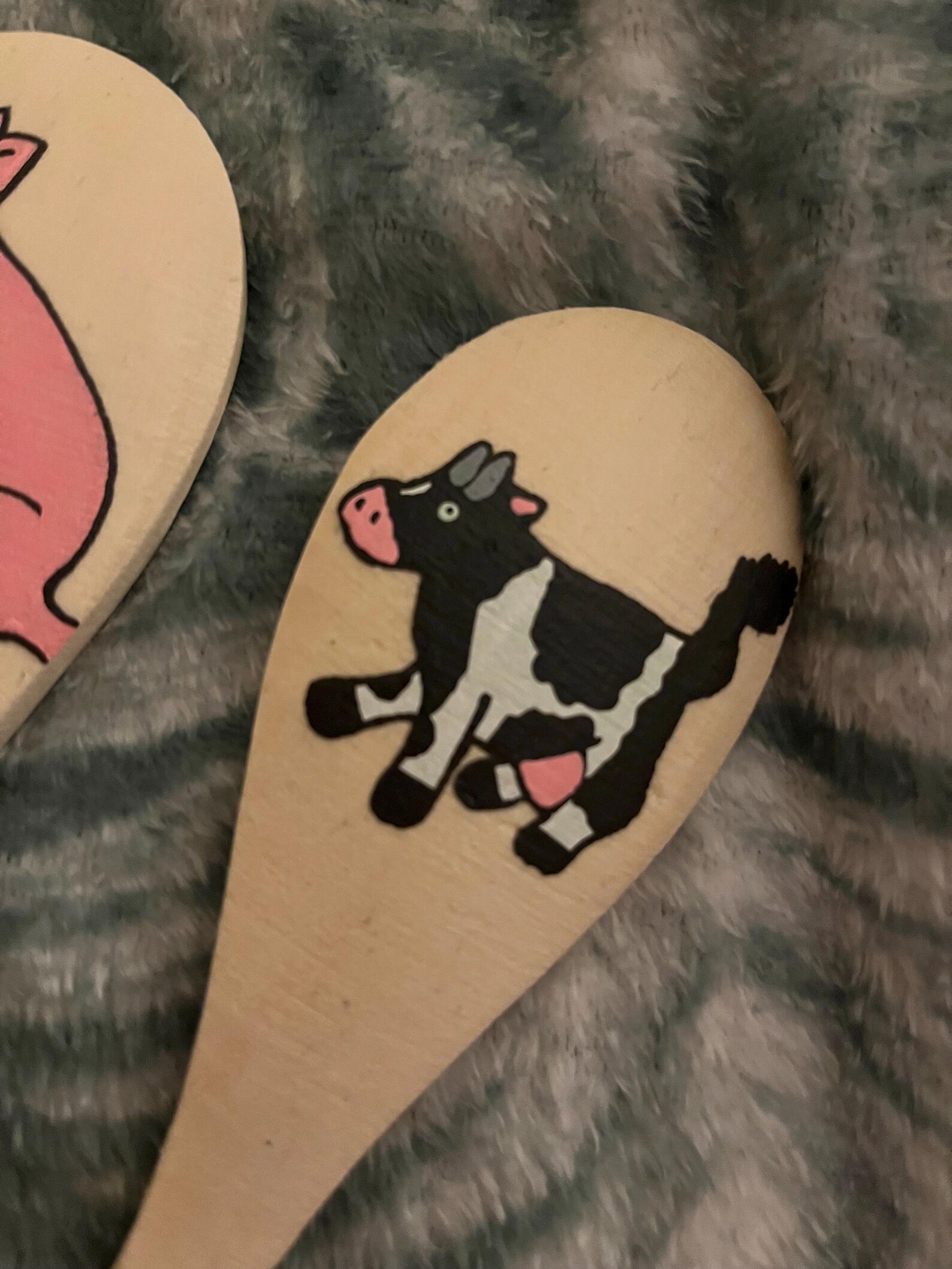 A Squash & A Squeeze Inspired Wooden Story Spoons (6 Pack) - Etsy UK