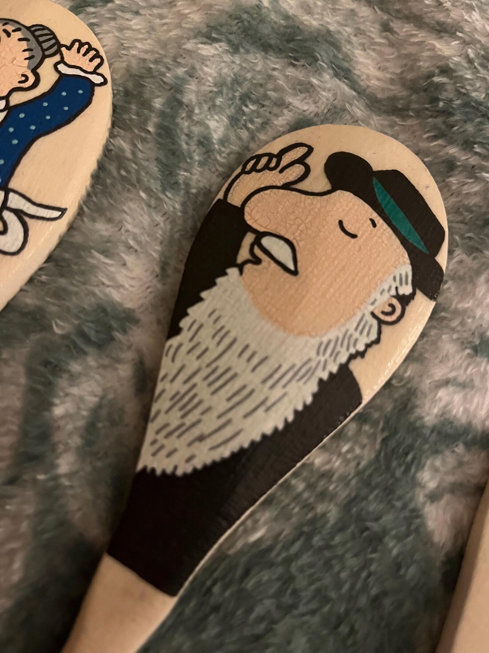 A Squash & A Squeeze Inspired Wooden Story Spoons (6 Pack) - Etsy UK
