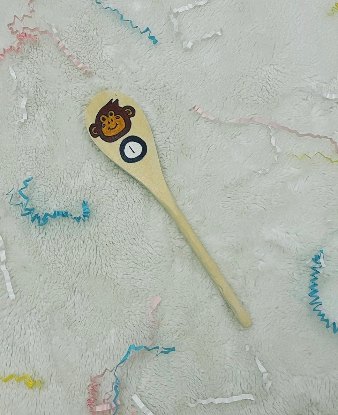 5 Little Monkeys Nursery Rhyme Wooden Spoons 5 Pack - Etsy