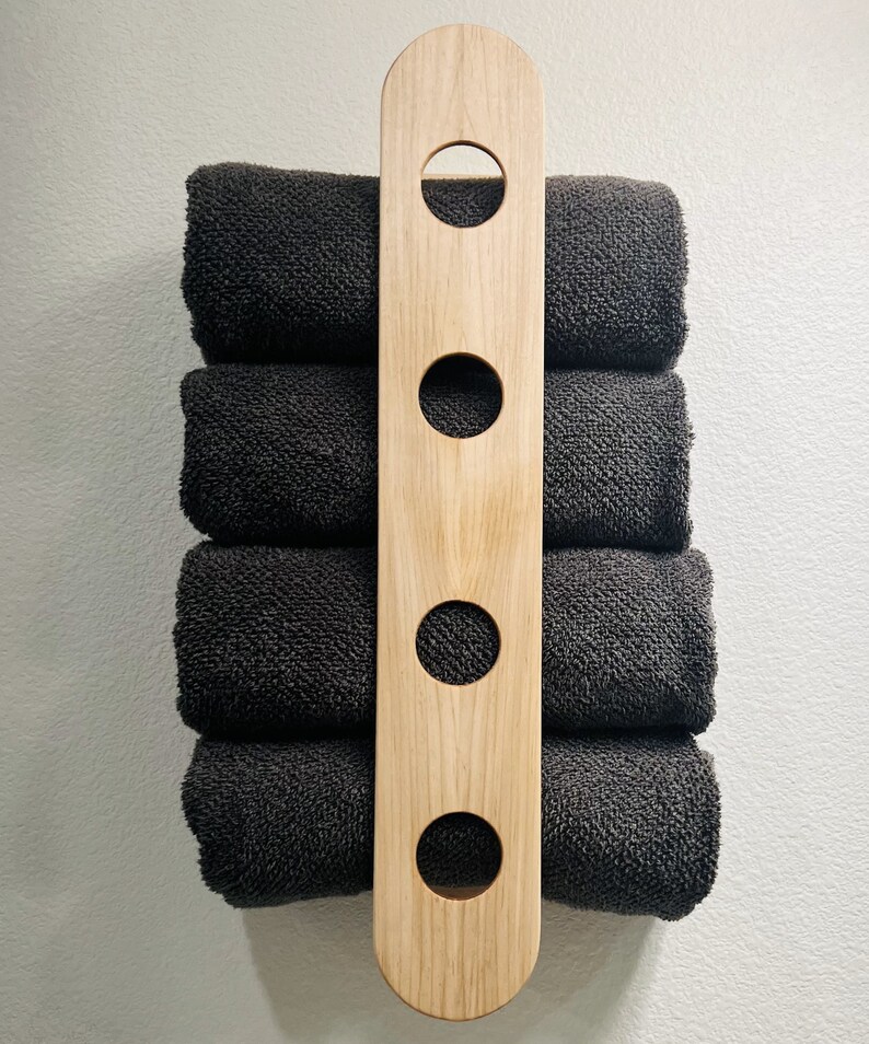 Towel Holder/rack: Bathroom - Etsy