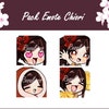 Cute Emote Acheron Honkai Star Rail Hey - Etsy