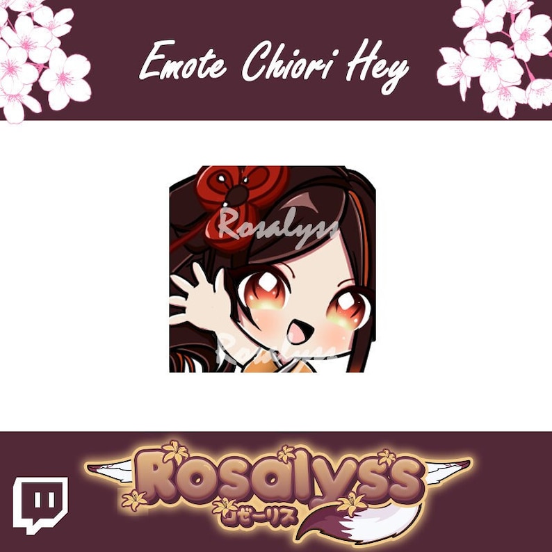 Chiori Hey Emote Genshin Impact - Etsy