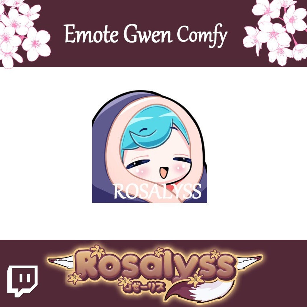 Gwen Comfy Emote - Etsy