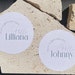 Round Place Cards - Etsy