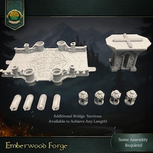 Wickwood Bridge | Dnd Terrain | Dungeons & Dragons | Miniature | TTRPG ...