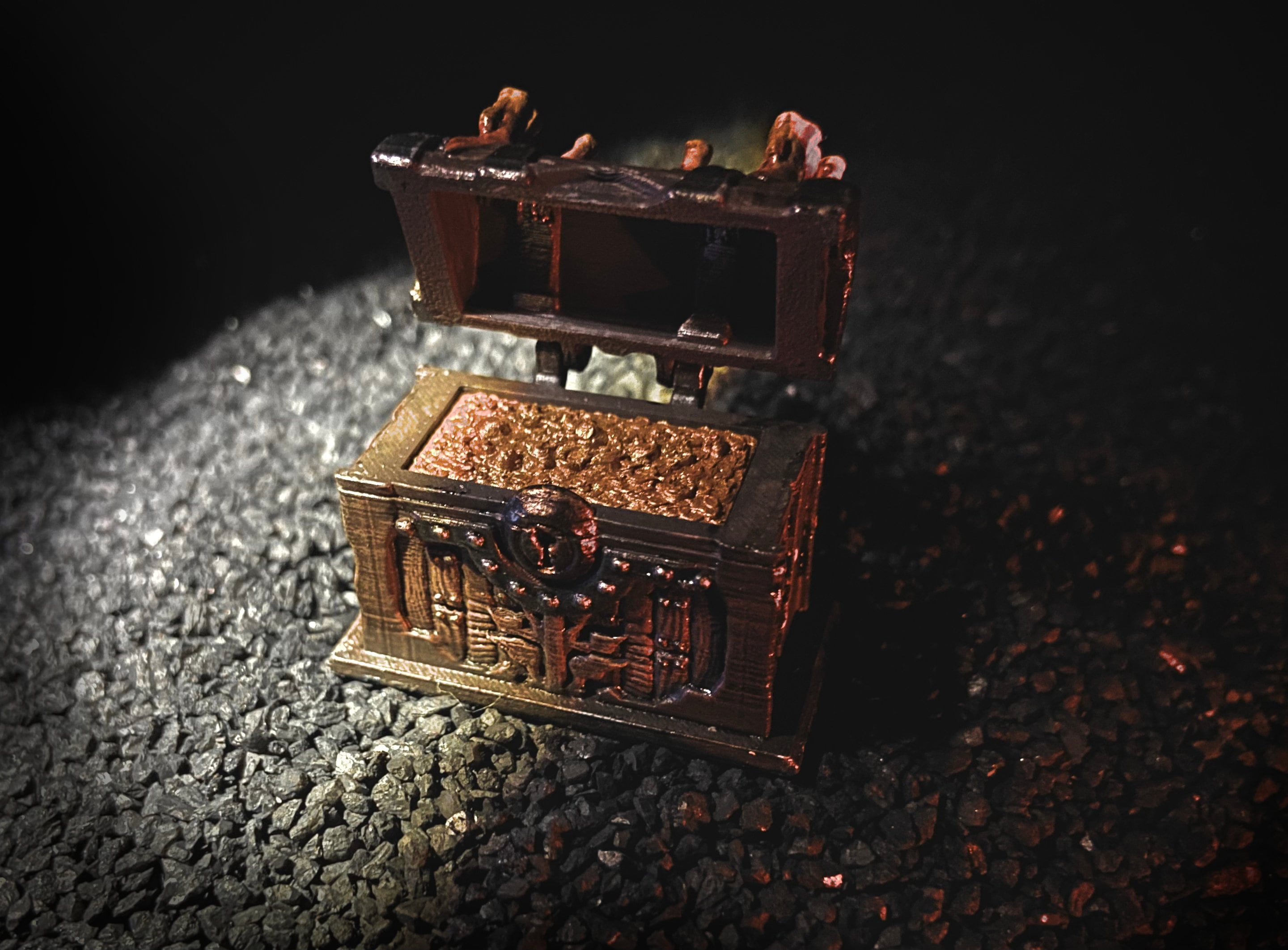 Elemental Treasure Chests Dnd Dungeons & Dragons Pathfinder Tabletop ...