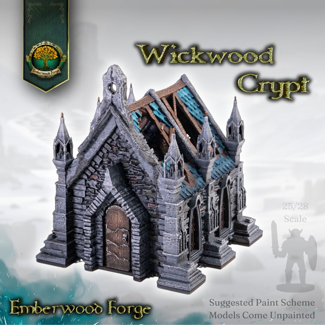 Wickwood Crypt | Dnd | Dungeons & Dragons | Pathfinder | Tabletop ...
