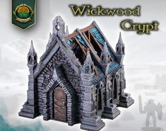 Ruined Cathedral Church Temple Dnd Dungeons & Dragons Pathfinder ...