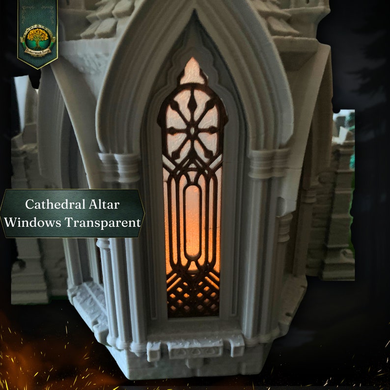 Ruined Cathedral Church Temple Dnd Dungeons & Dragons Pathfinder ...