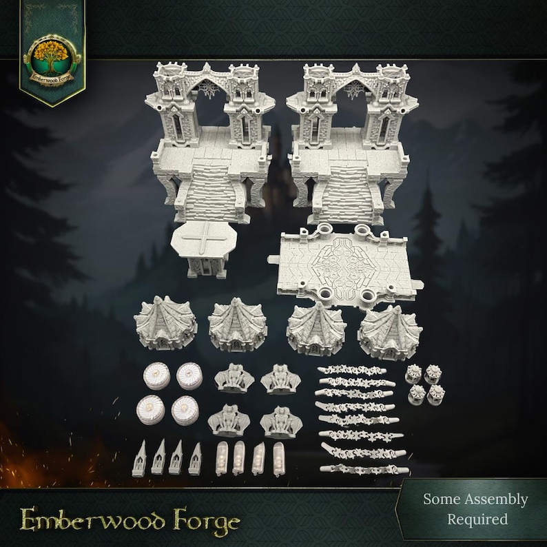 Wickwood Bridge | Dnd Terrain | Dungeons & Dragons | Miniature | TTRPG ...