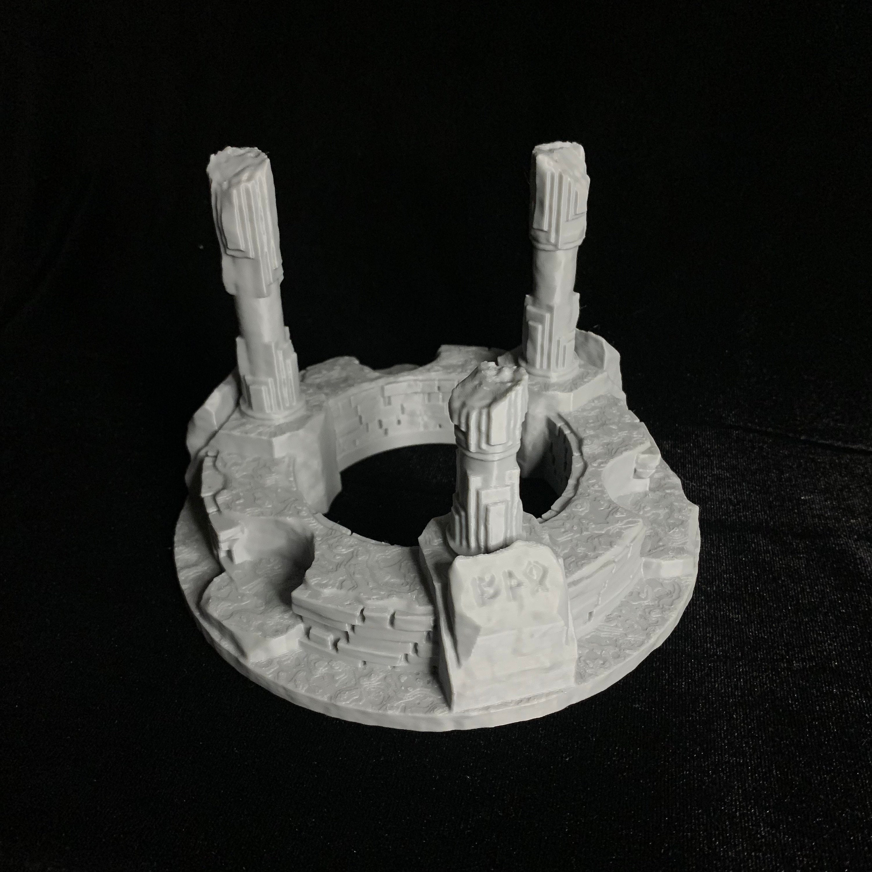 Ancient Ruins Giant's Well Dnd Dungeons & Dragons Tabletop Miniature ...