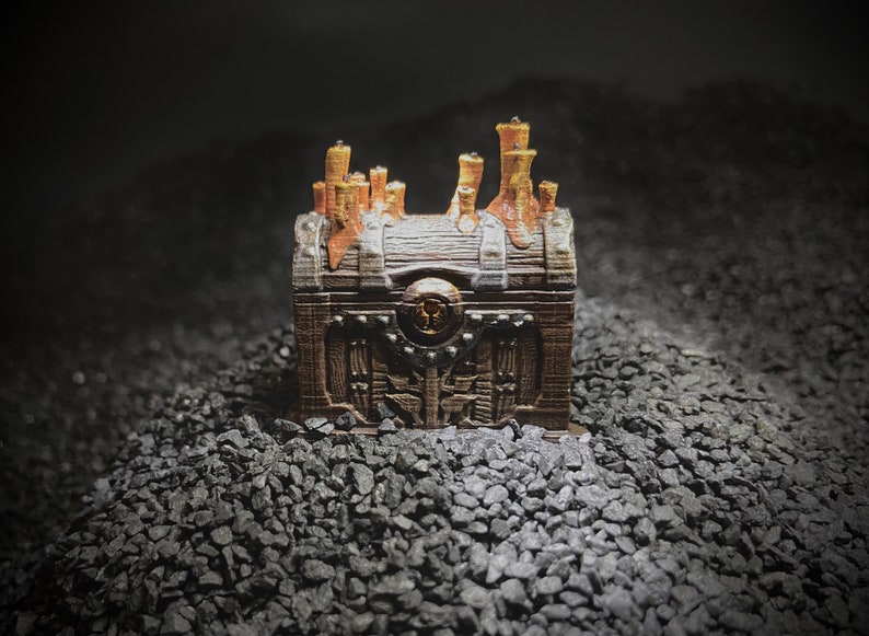 Elemental Treasure Chests Dnd Dungeons & Dragons Pathfinder Tabletop ...