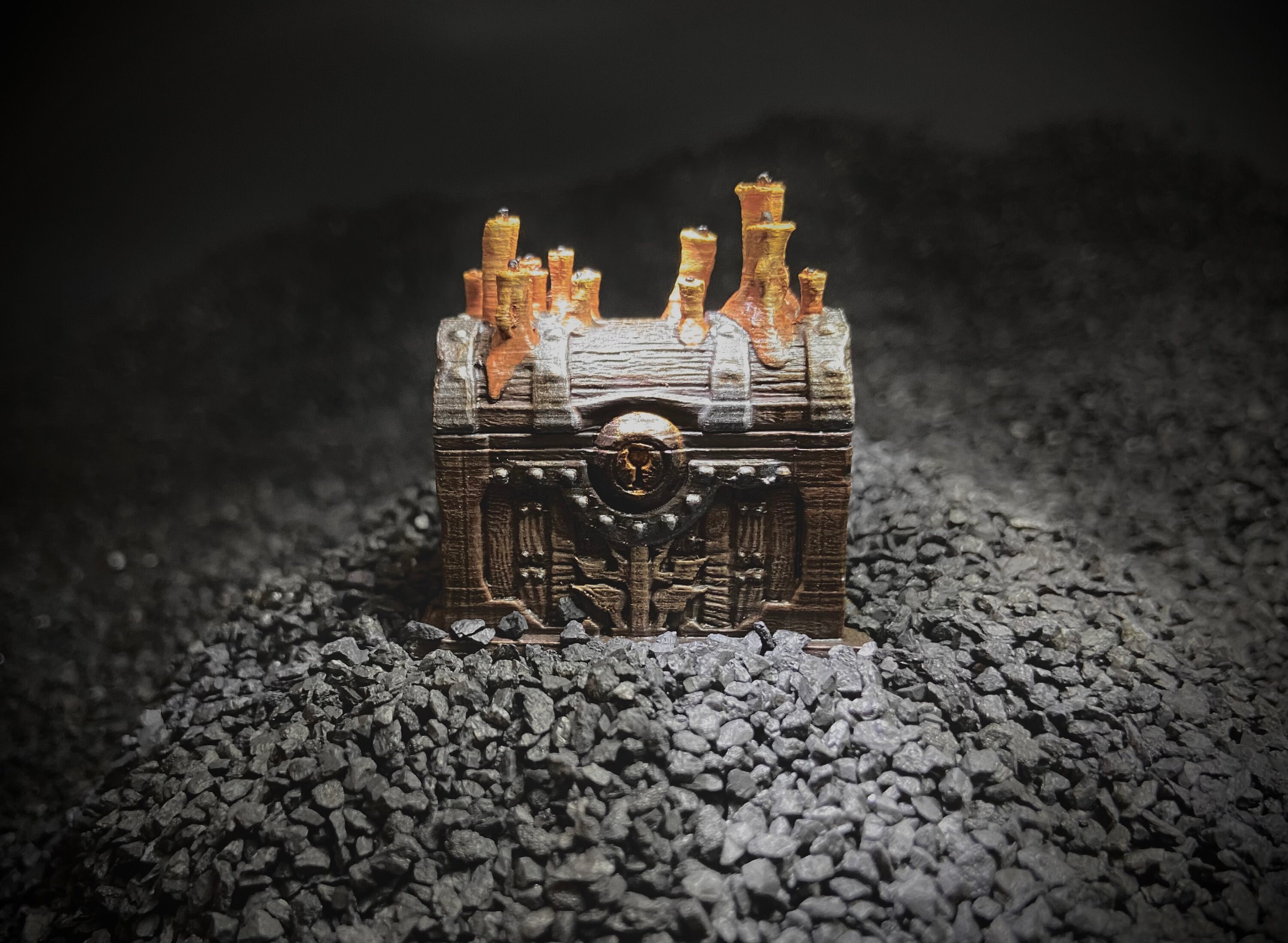 Elemental Treasure Chests Dnd Dungeons & Dragons Pathfinder Tabletop ...