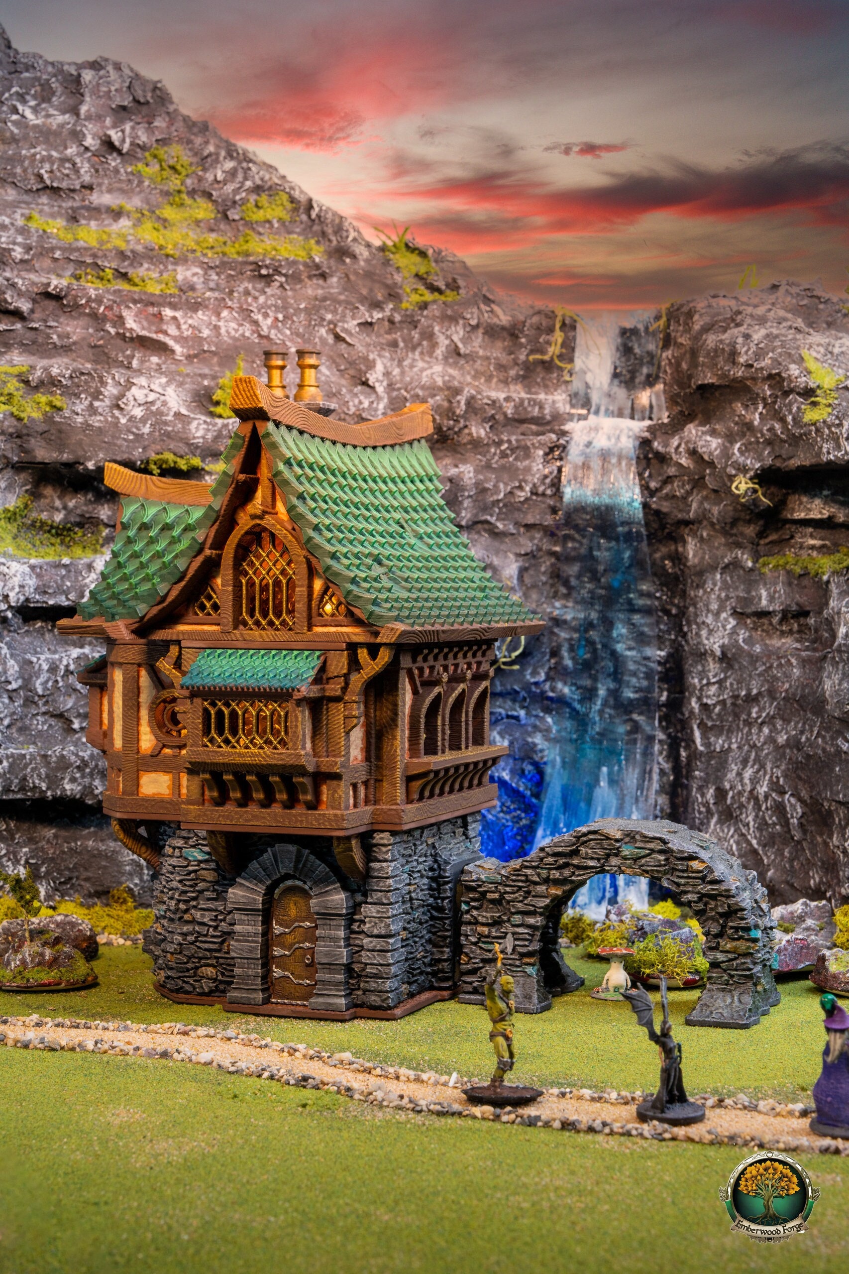 Emberwood Village House | Dnd | Dungeons & Dragons | Tabletop Miniature ...