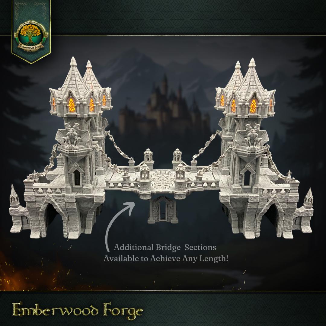 Wickwood Bridge | Dnd Terrain | Dungeons & Dragons | Miniature | TTRPG ...