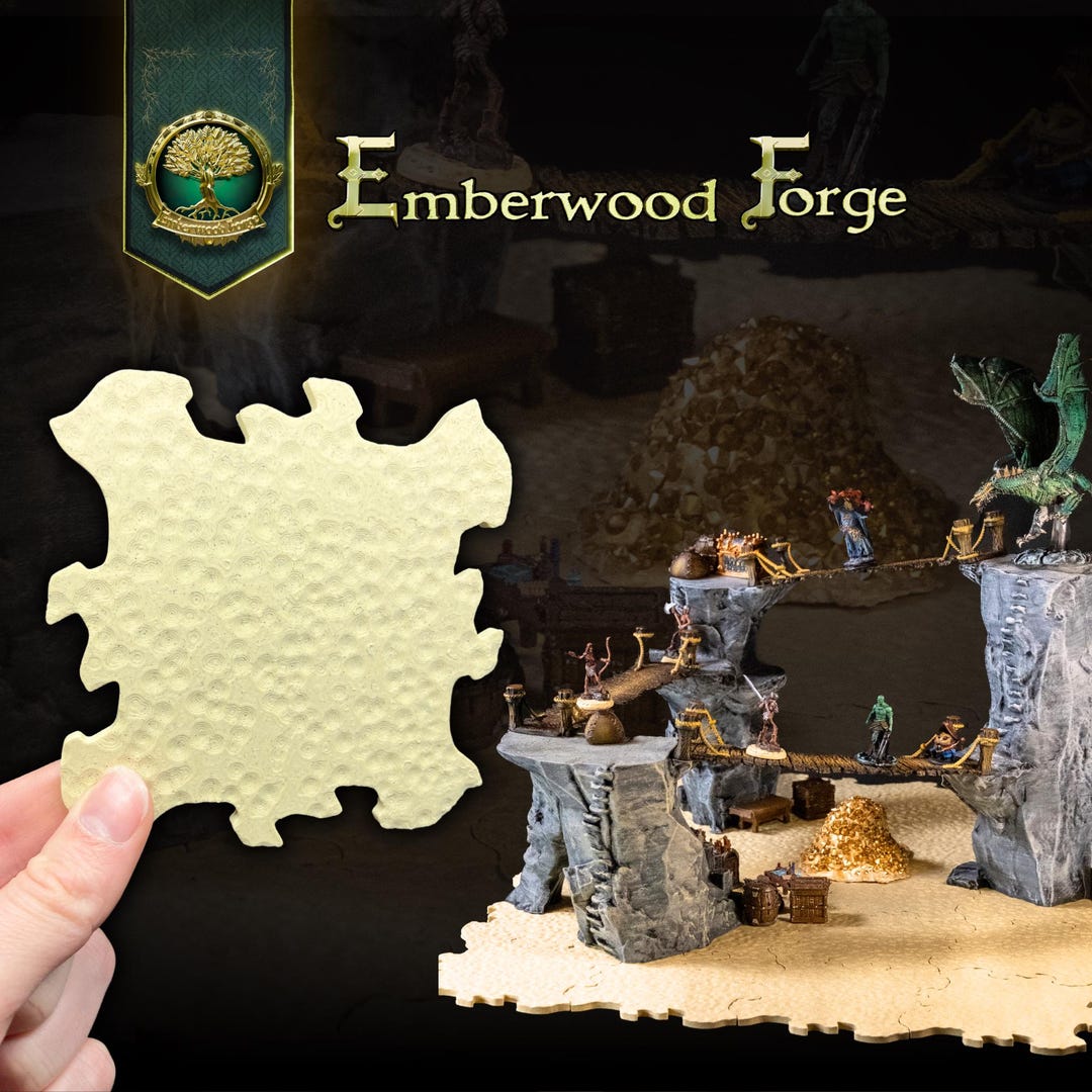 Sand Tiles | Multipack | Dungeon Tiles | Dnd | Dungeons & Dragons | Tabletop Miniature | RPG ...