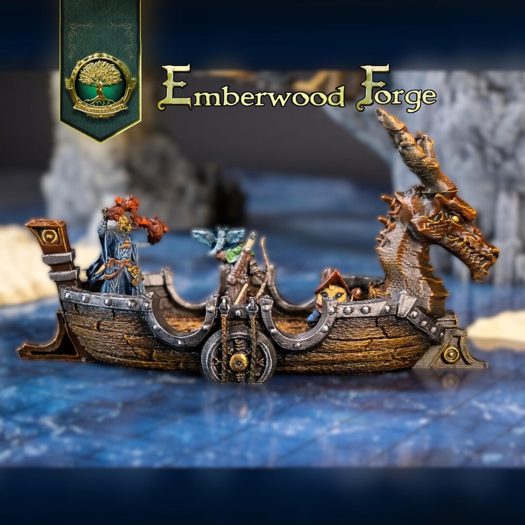 Stormbreak Guild Boat | Dnd Scatter Terrain | Dungeons & Dragons ...