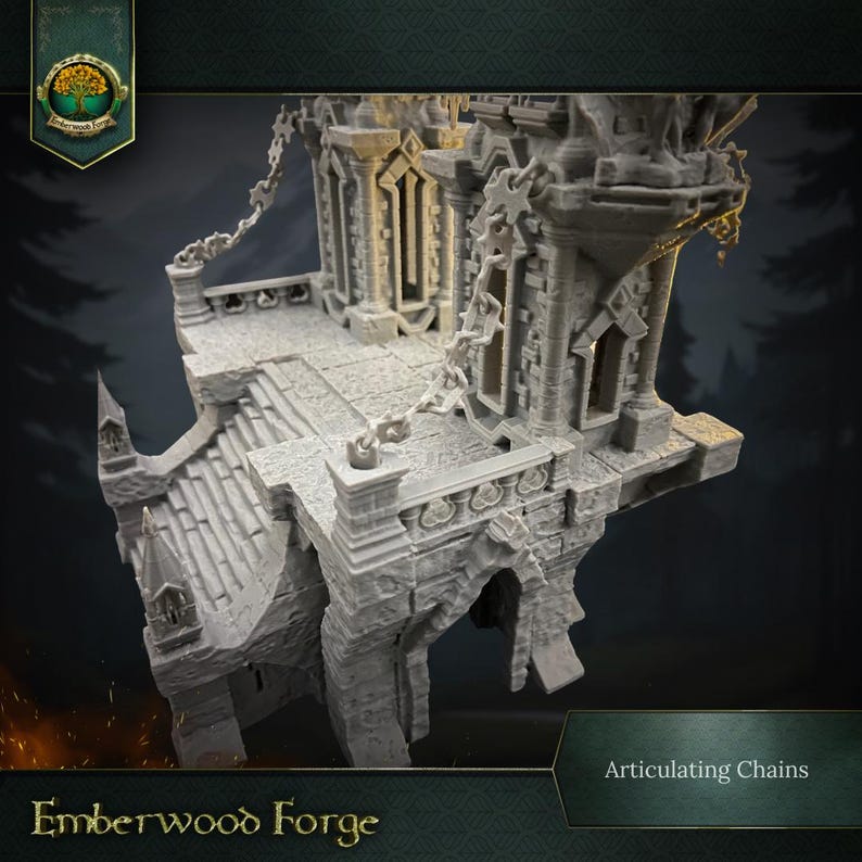 Wickwood Bridge | Dnd Terrain | Dungeons & Dragons | Miniature | TTRPG ...