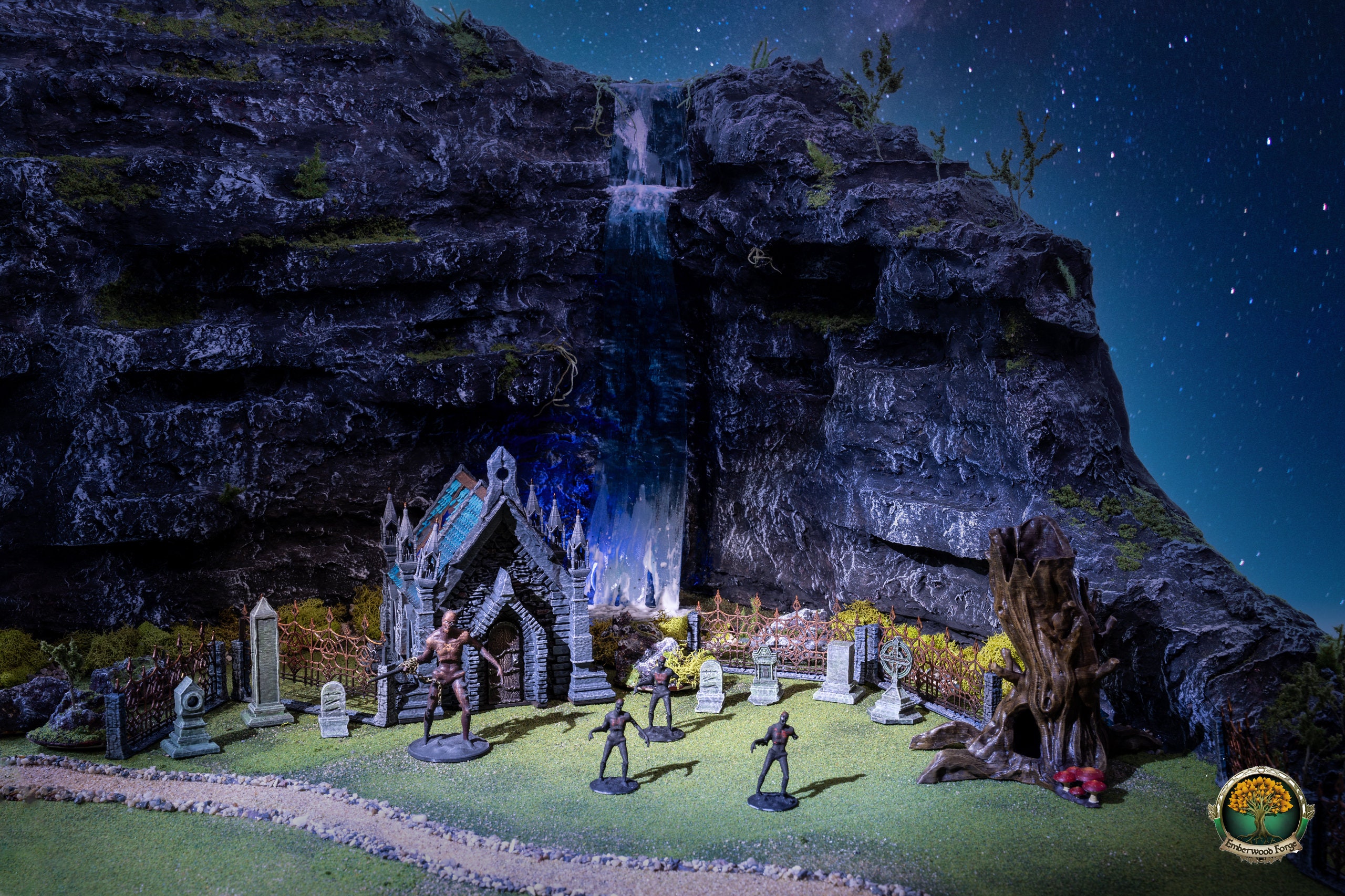 Wickwood Crypt Dnd Dungeons & Dragons Pathfinder Tabletop Miniature RPG ...