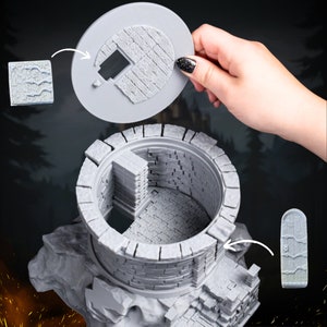 Wizard’s Tower | Celestial Library | Dnd | Dungeons & Dragons ...