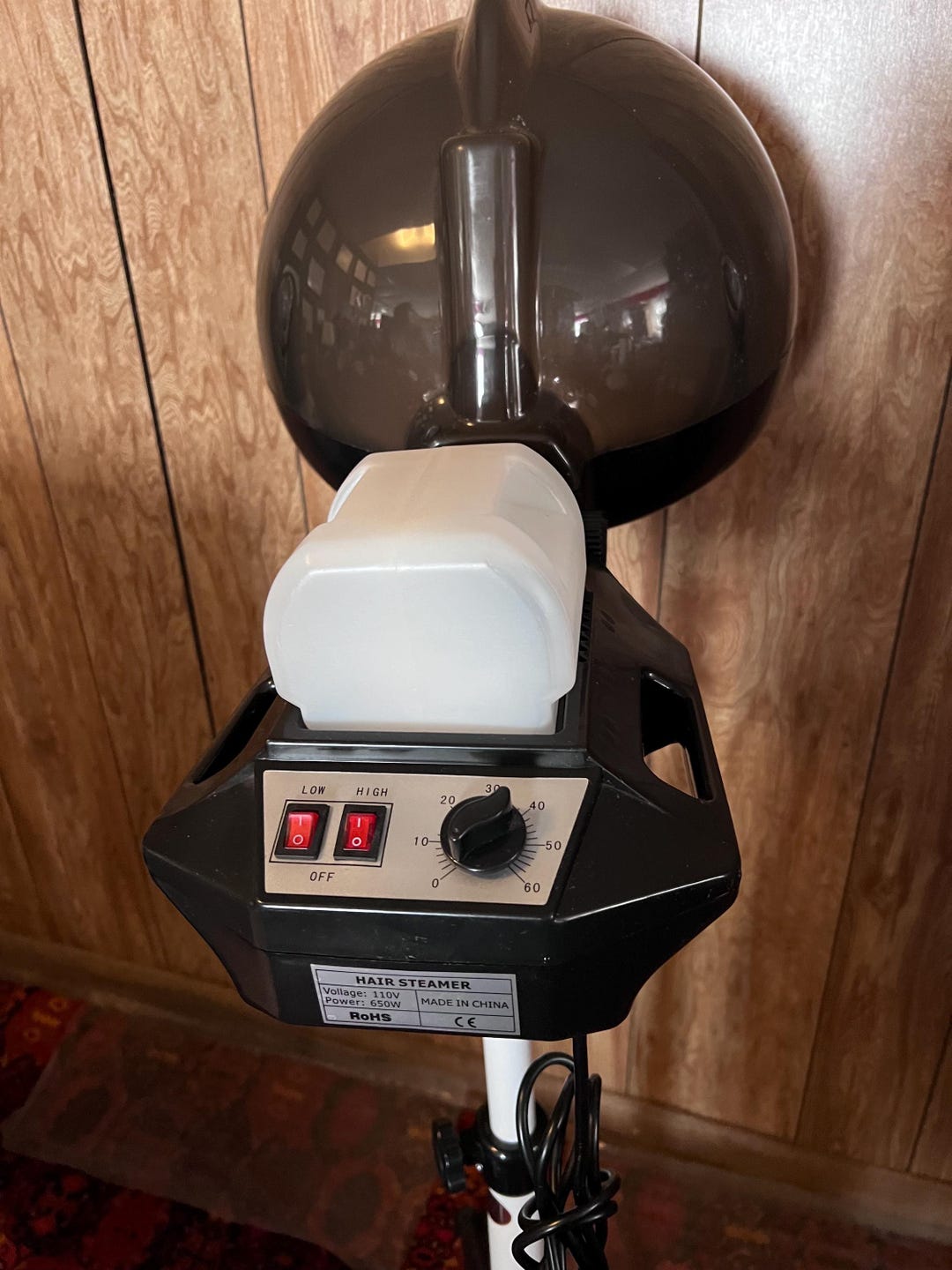 Rolling Standing Hair Steamer With Timer Adjustable Height - Etsy