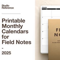 Field Notes Size V5s3 Set With Ds5 Do1p / January to March 2026 ...