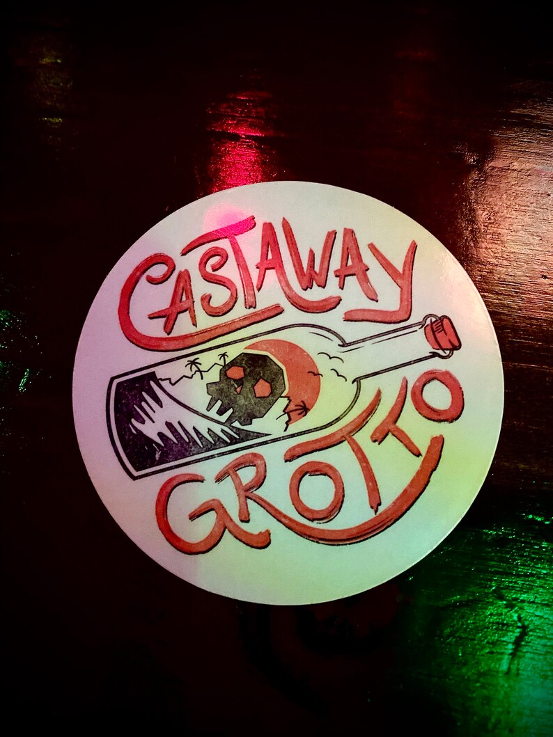 Castaway Grotto Sticker - Etsy