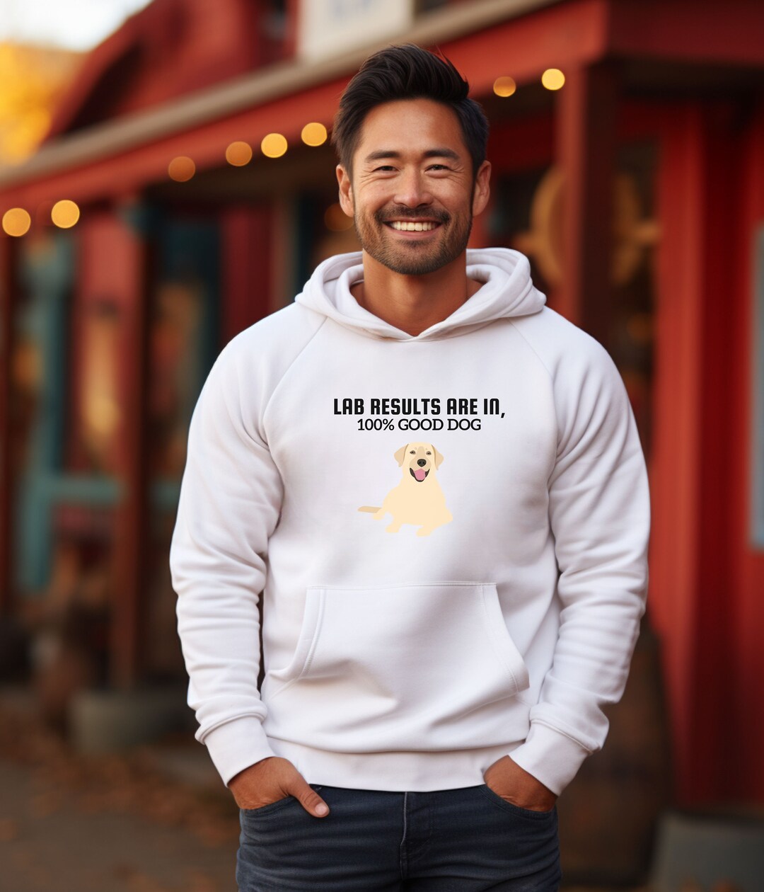 Yellow Labrador Hoodie Yellow Labrador Sweatshirt Labrador - Etsy