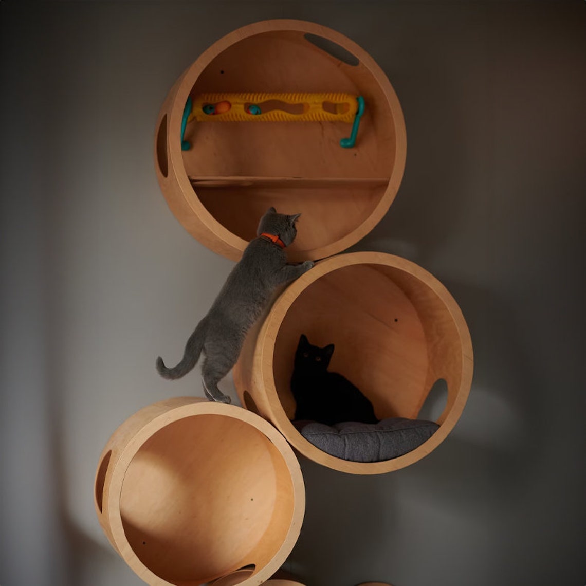 Gift for Cat Lover SET HOUSES for CATS Play House for Cat - Etsy
