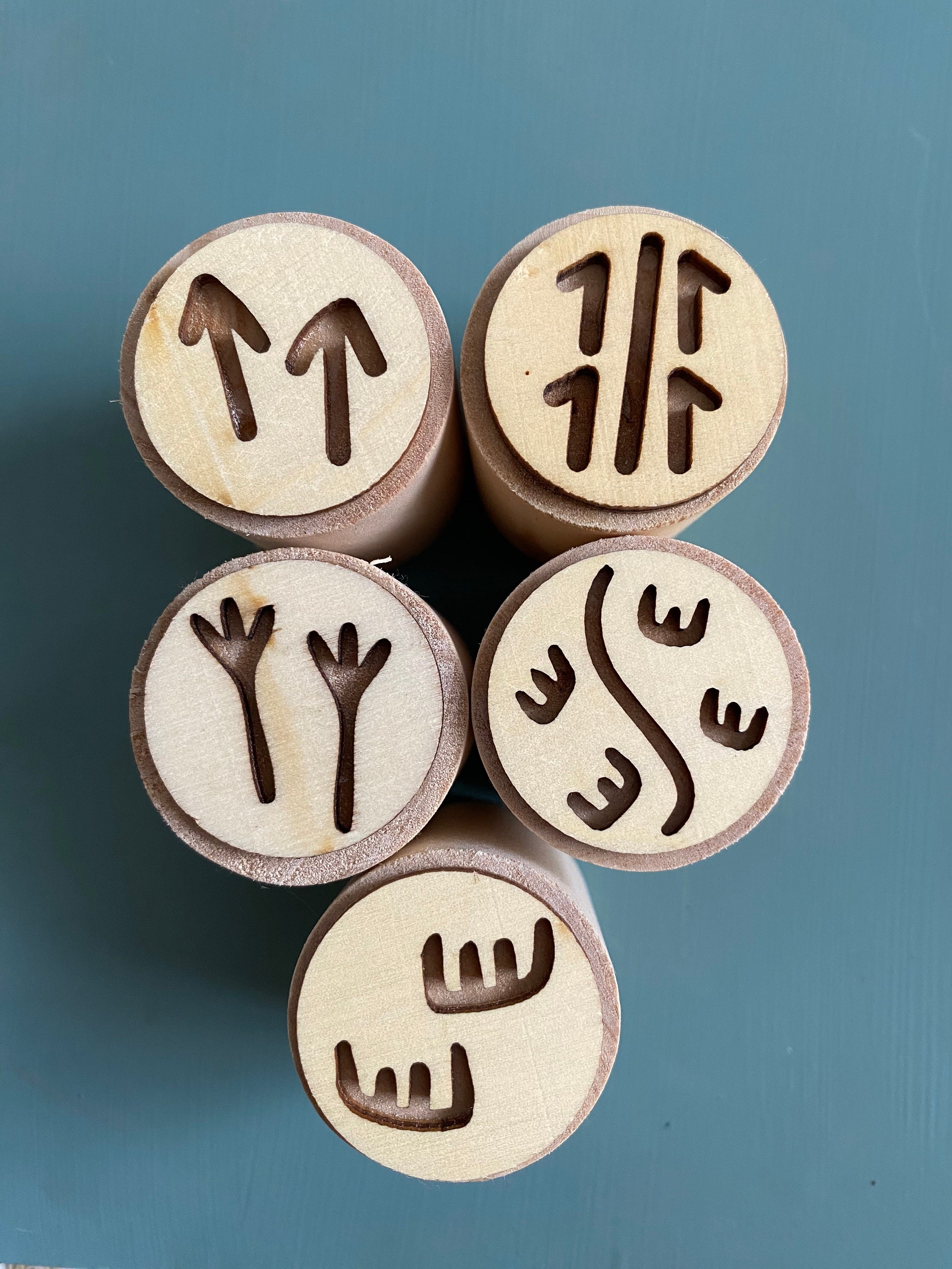 Indigenous Play-dough Stamps - Etsy