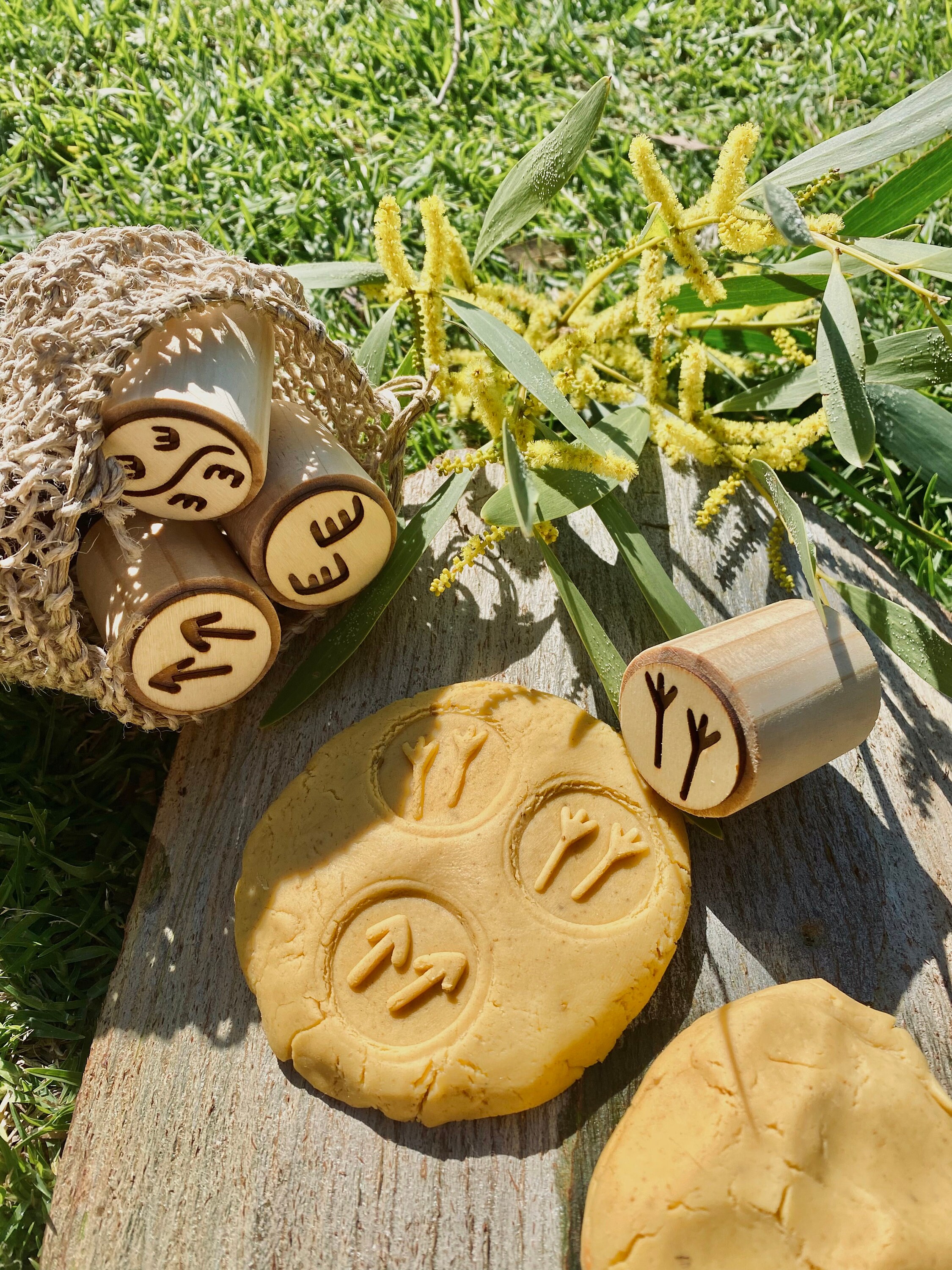 Indigenous Play-dough Stamps - Etsy