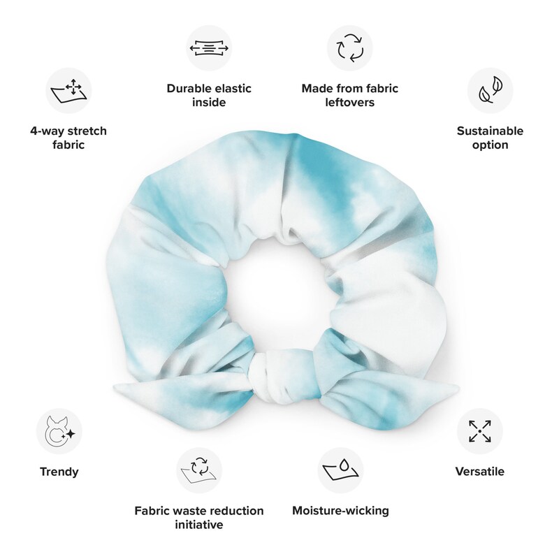 Recycled Scrunchie - Etsy