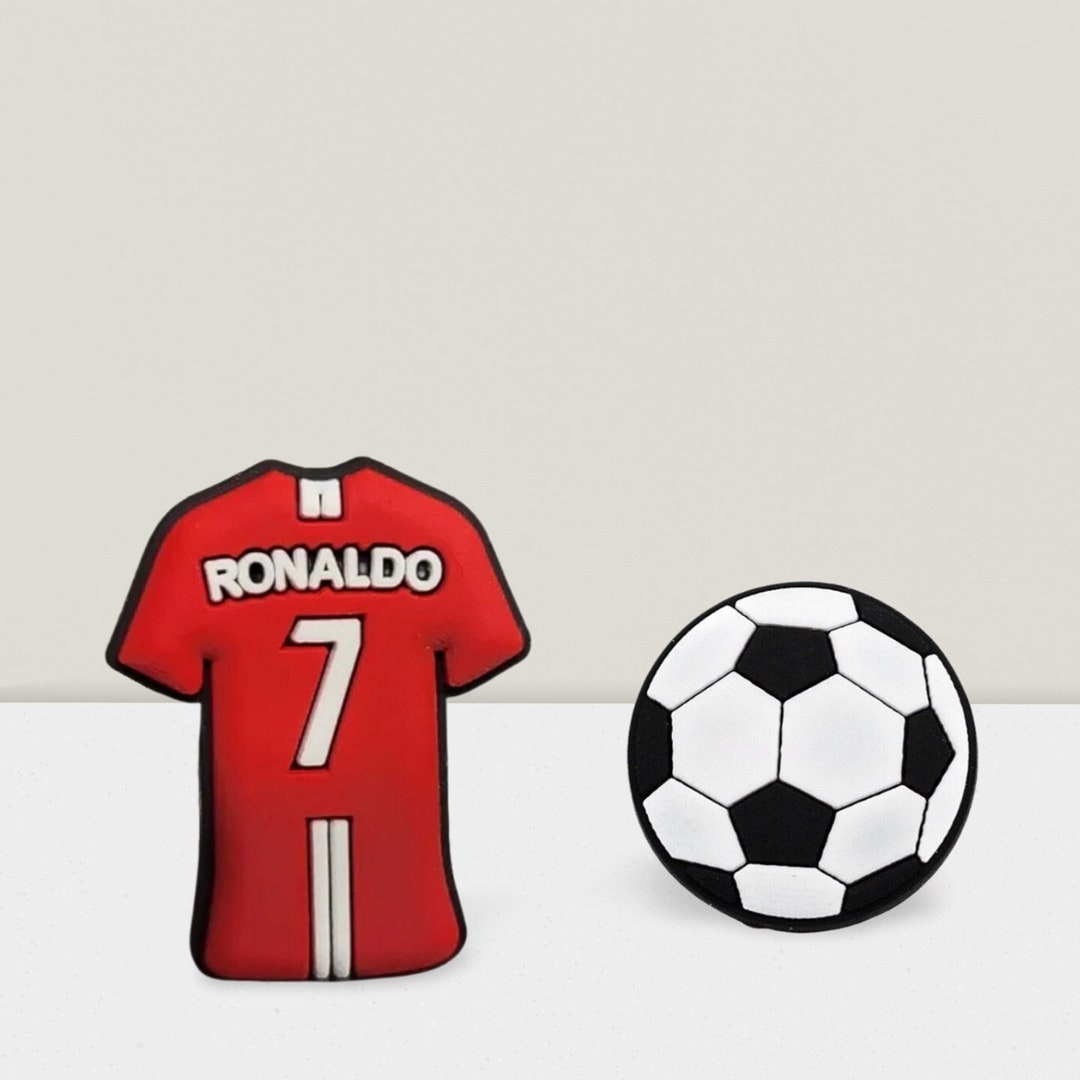 Ronaldo Soccer Ball Football Crocs Shoe Charm - Etsy Australia