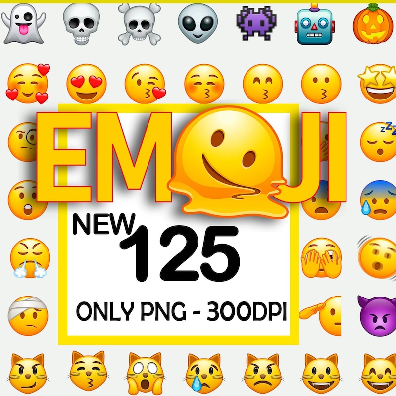 Emoji Stickers - Etsy