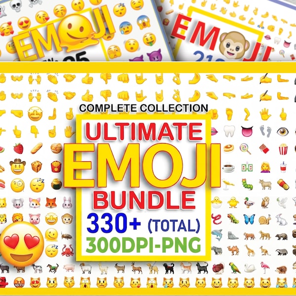 Aesthetic Emoji Stickers - Etsy