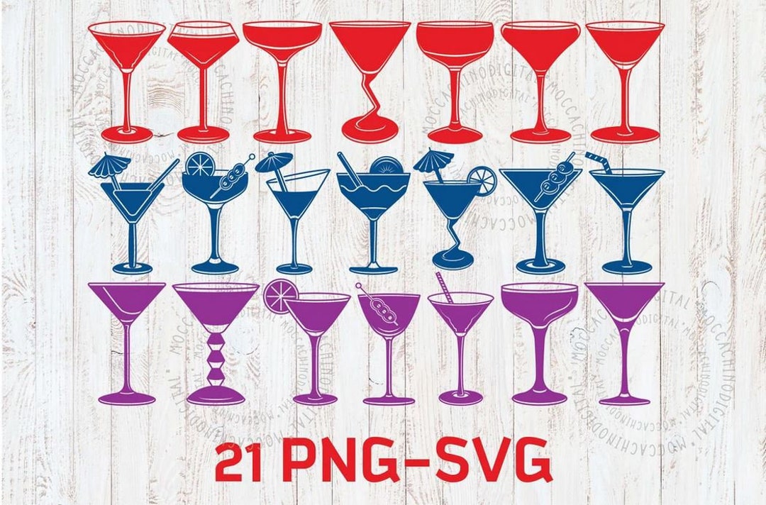Martini Cocktail Svg, Alcohol Svg Bundle, Cocktail Svg Bundle,alcohol ...