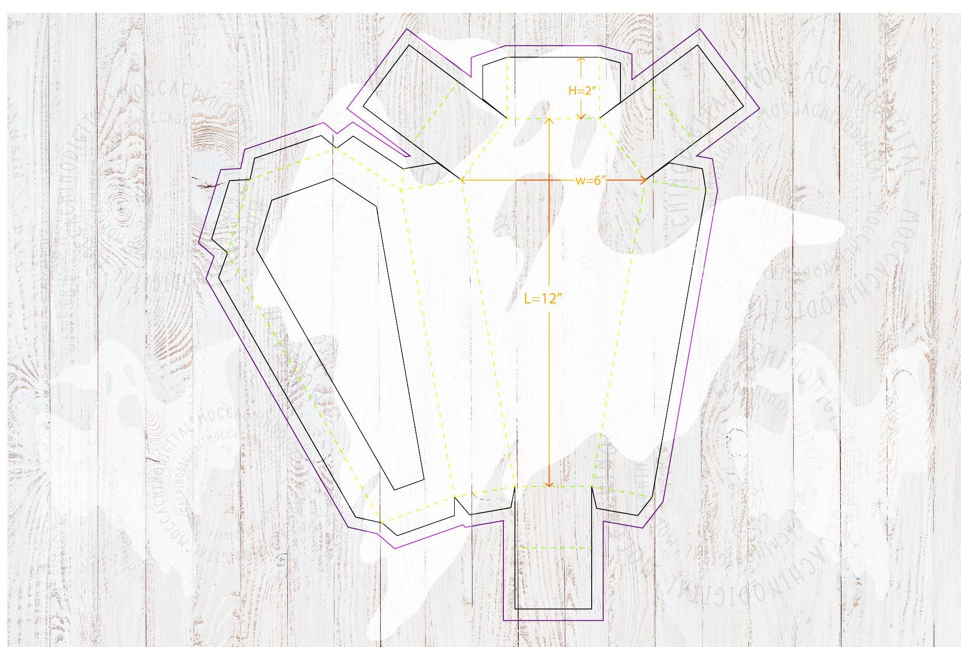 Coffin Box Gift Box, Box Template SVG, Box Template PNG, Sarcophagus ...